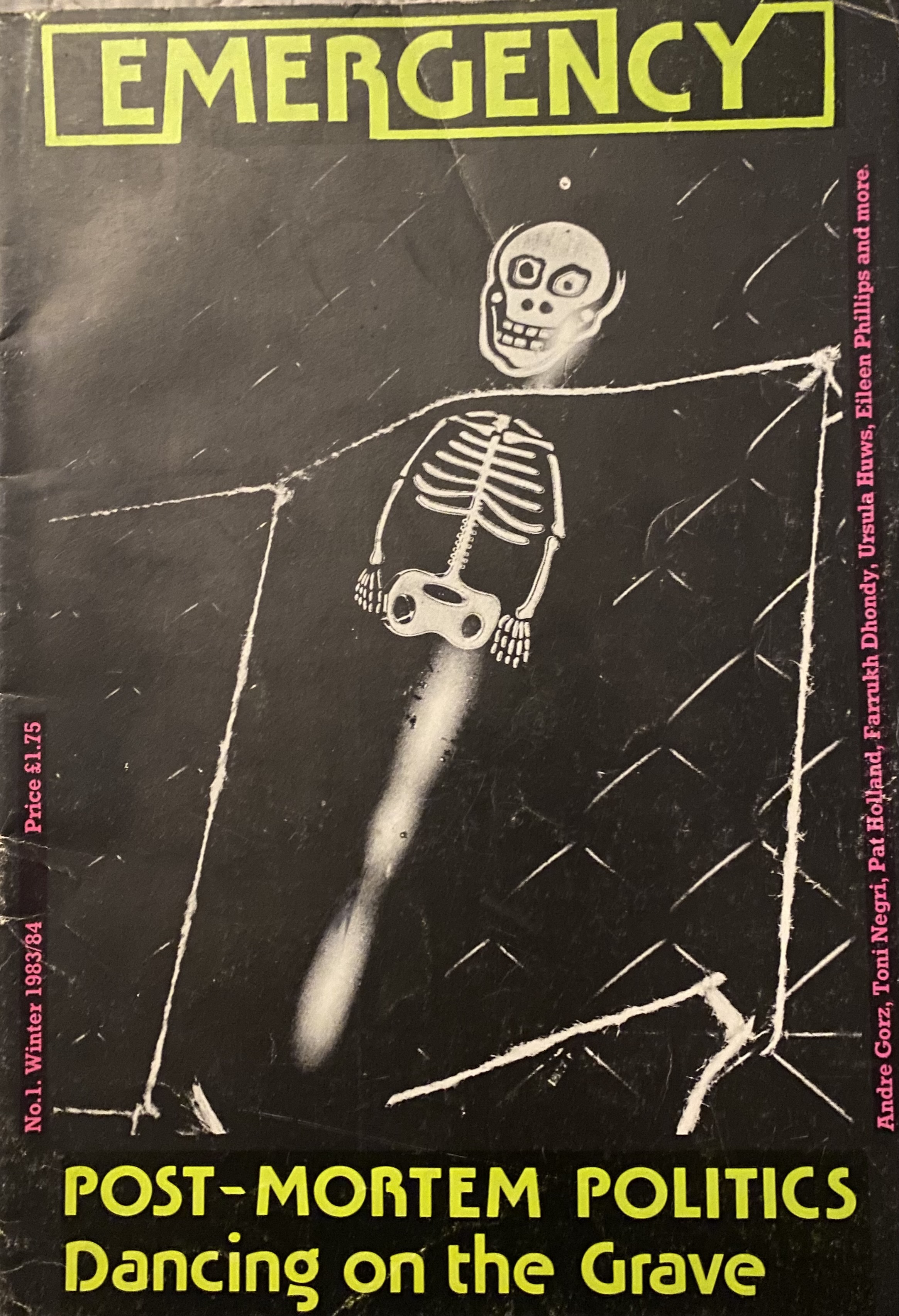 “Do You Remember Revolution?” Emergency Magazine (1983/84) – New York ...